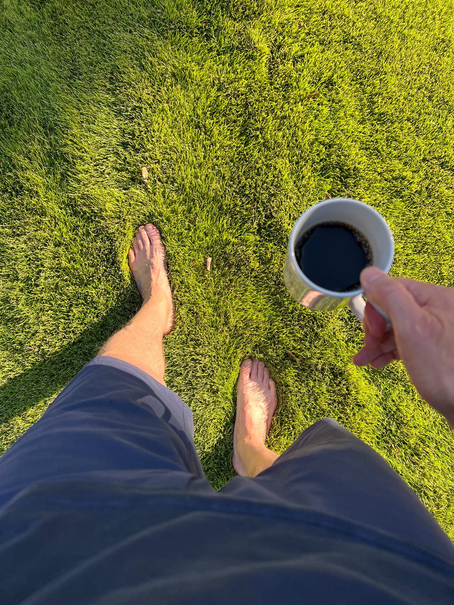 How your morning coffee-walk jails the demons every day - Steve Blaising
